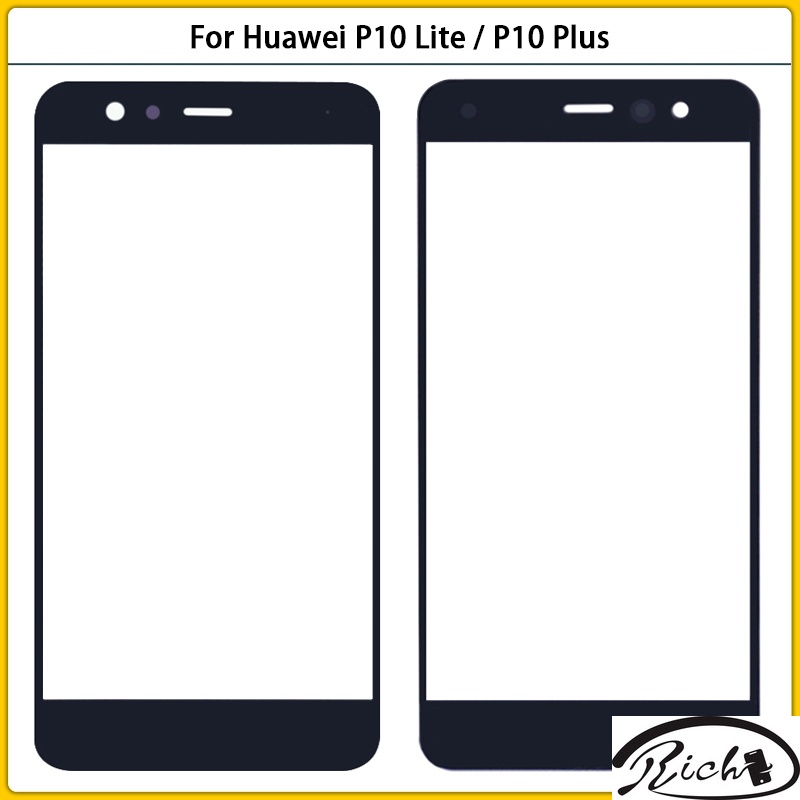 ใหม่ แผงกระจกหน้าจอสัมผัส LCD แบบเปลี่ยน สําหรับ Huawei P10 Lite P10 Plus P10Plus | Shopee Thailand