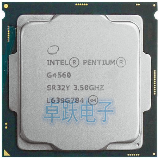 หน่วยประมวลผล Intel Pentium g4560 g4560 LGA 1151-land FC-LGA 14 ...