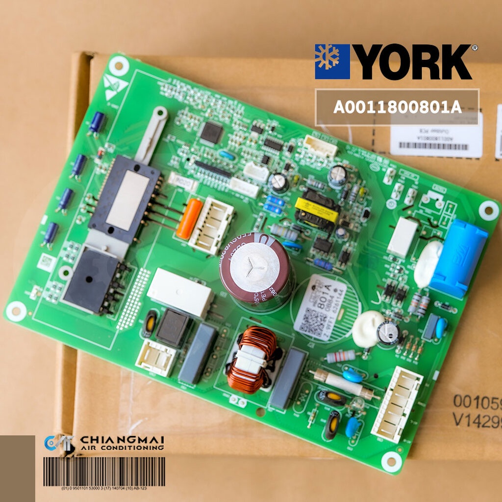0011800801A / A0011800801A แผงวงจรแอร์ YORK แผงบอร์ดแอร์ยอรค์ แผงบอร์ดคอยล์ร้อน รุ่น ...