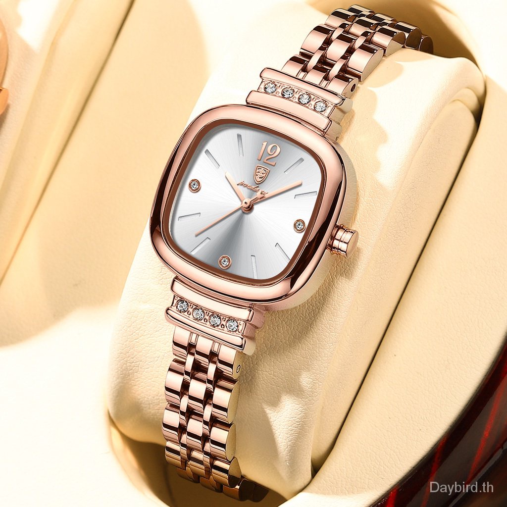 Poedagar Swiss Brand [พร้อมส่ง] 710 นาฬิกาข้อมือแฟชั่น กันน้ํา ทรง ...