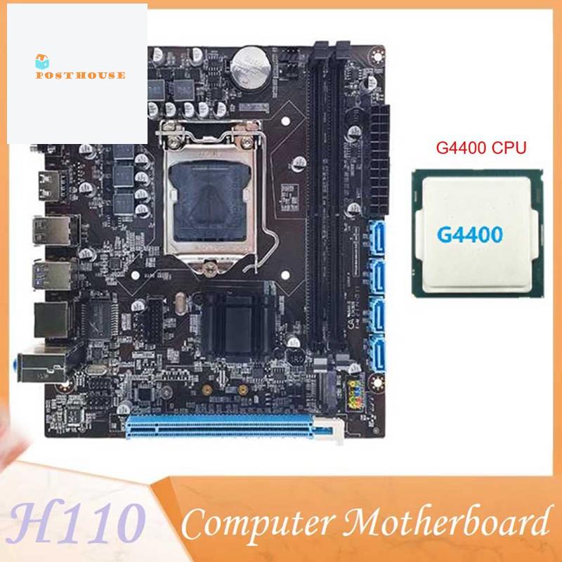 เมนบอร์ดคอมพิวเตอร์ตั้งโต๊ะ H110 รองรับ LGA1151 6/7 Generation CPU Dual-Channel DDR4 Memory ...