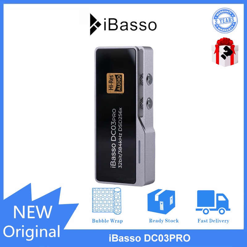 Ibasso เครื่องขยายเสียงถอดรหัสหู DC03 PRO พร้อมหางขนาดเล็ก HIFI แบบพกพา ...