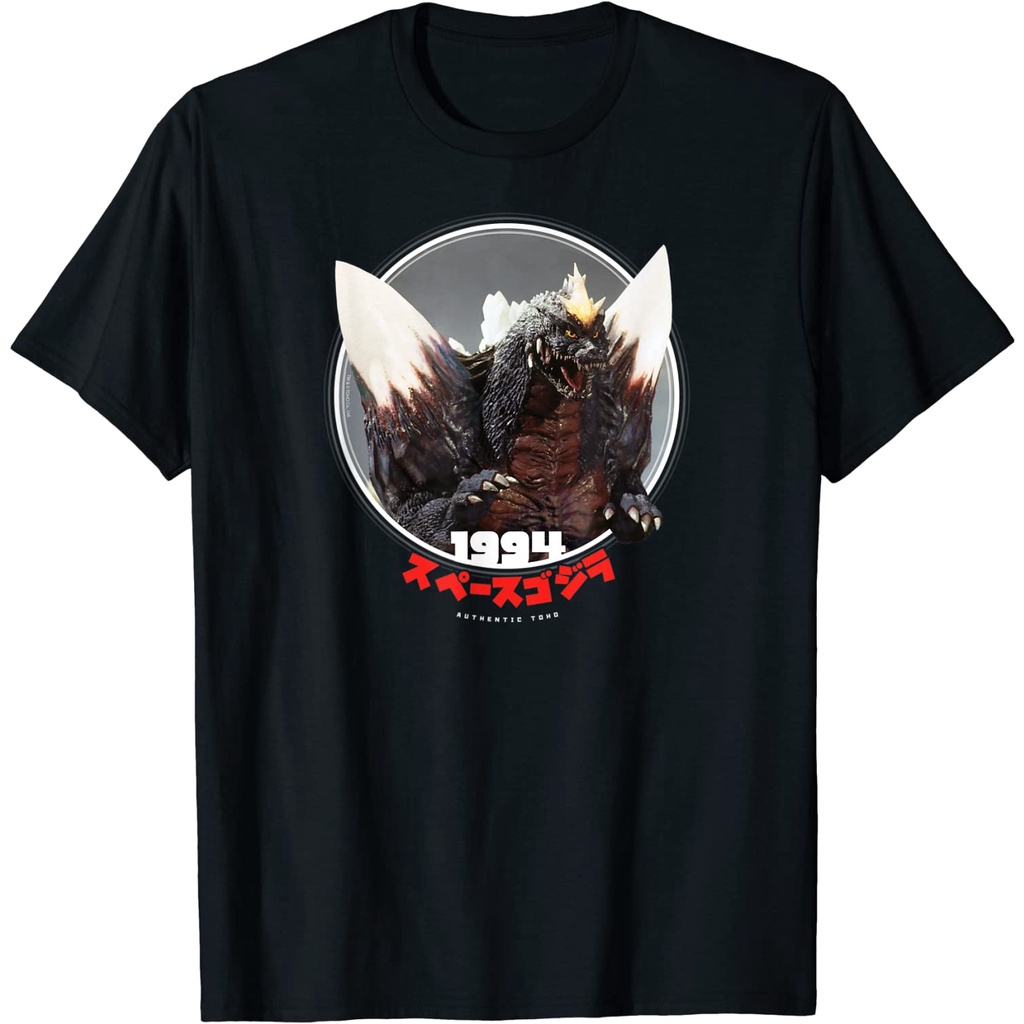 เสื้อยืดแขนสั้น ผ้าฝ้าย 100% พิมพ์ลาย Godzilla SpaceGodzilla 1994 Icons ...
