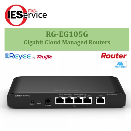 Ruijie Reyee RG-EG105G Gigabit Cloud Managed Routers | Shopee Thailand