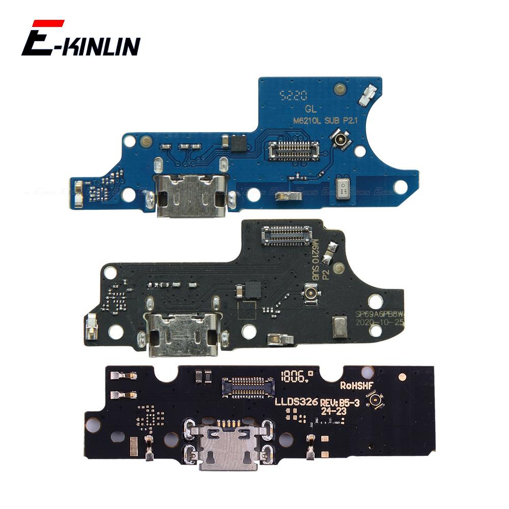 บอร์ดปลั๊กชาร์จ USB สายเคเบิลอ่อน แบบเปลี่ยน สําหรับ Motorola Moto E4 ...