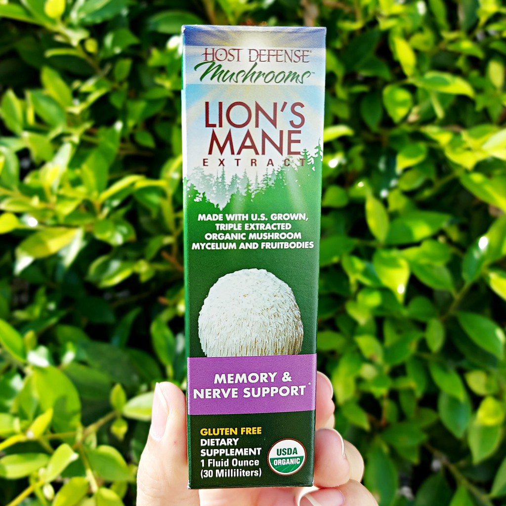 สารสกัดจากเห็ดยามาบูชิตาเกะ แบบน้ำ Lion's Mane Extract Memory & Nerve ...