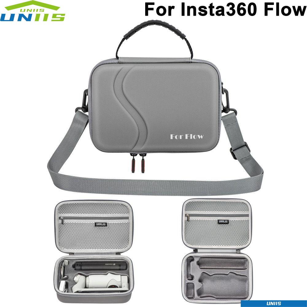 Uniis กระเป๋าเคส แบบพกพา สําหรับ Insta360 Flow | Shopee Thailand