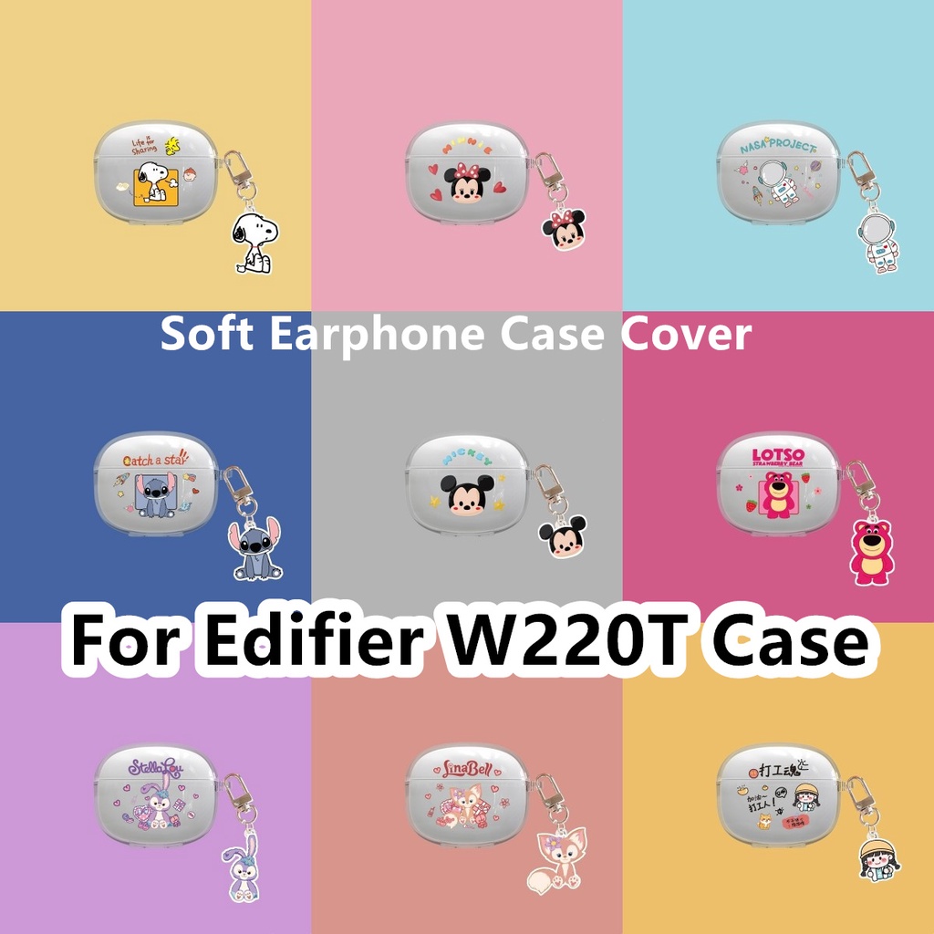 【Case Home】เคสหูฟัง แบบนิ่ม ลายการ์ตูนสุนัข Laurel สําหรับ Edifier ...