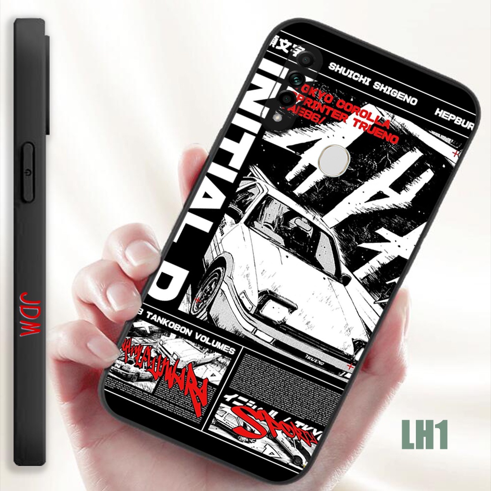 ปลอกสําหรับ Samsung A7 2018 A13 Lie A01 A3 M01 Core JDM Racing Car GTR R34 RFF13 เคสโทรศัพท์ขอบ ...