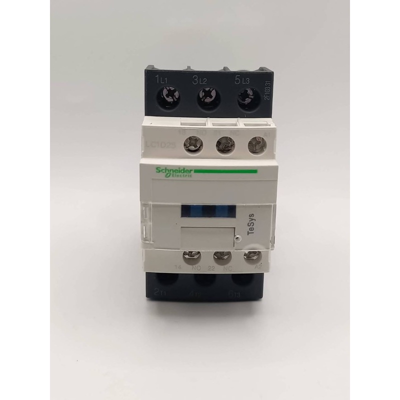 ของแท้ Schneider LC1D25 LC1D25M7 220VAC AC 3เฟส Contactor 3P 25Aขดลวดแรงดันไฟฟ้า 50/60Hz ออกได้ ...