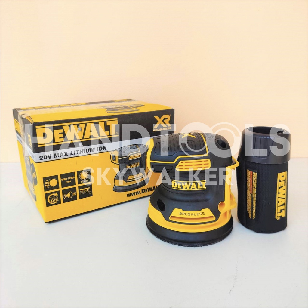 DEWALT เครื่องขัดกระดาษทรายกลมไร้สาย 5 นิ้ว 20V รุ่น DCW210N (ตัวเปล่า ...