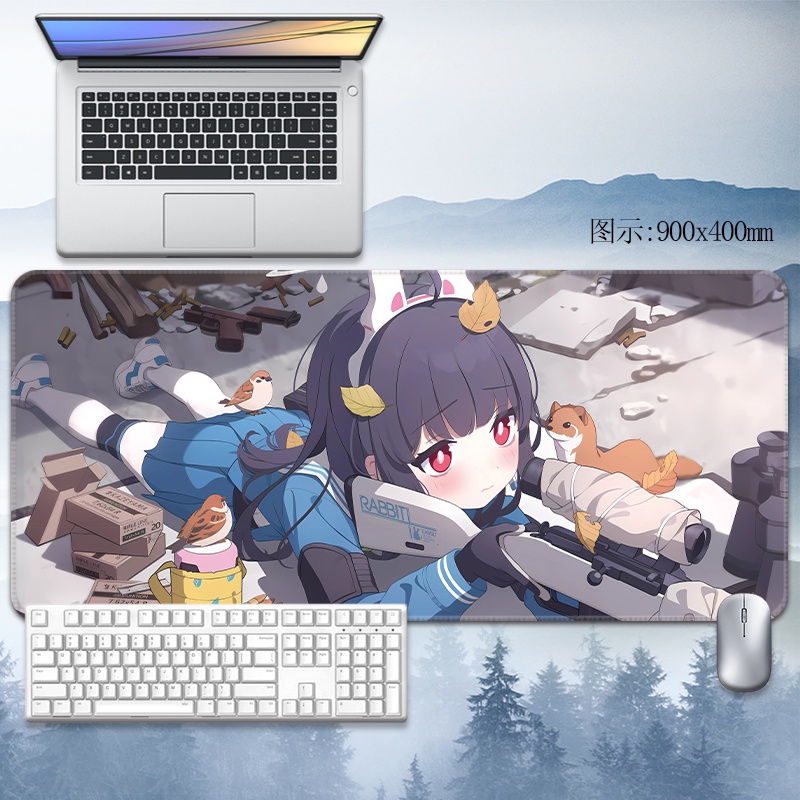 Blue Archive Mouse Pad sunaookami siroko Custom table pad takanasi ...