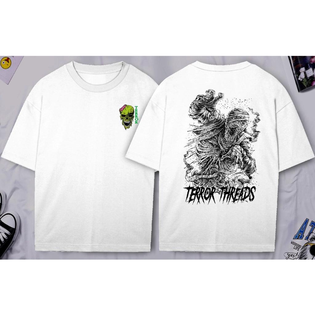 เสื้อยืด พิมพ์ลาย TERROR THREADS RD020 สําหรับผู้ชาย | Shopee Thailand