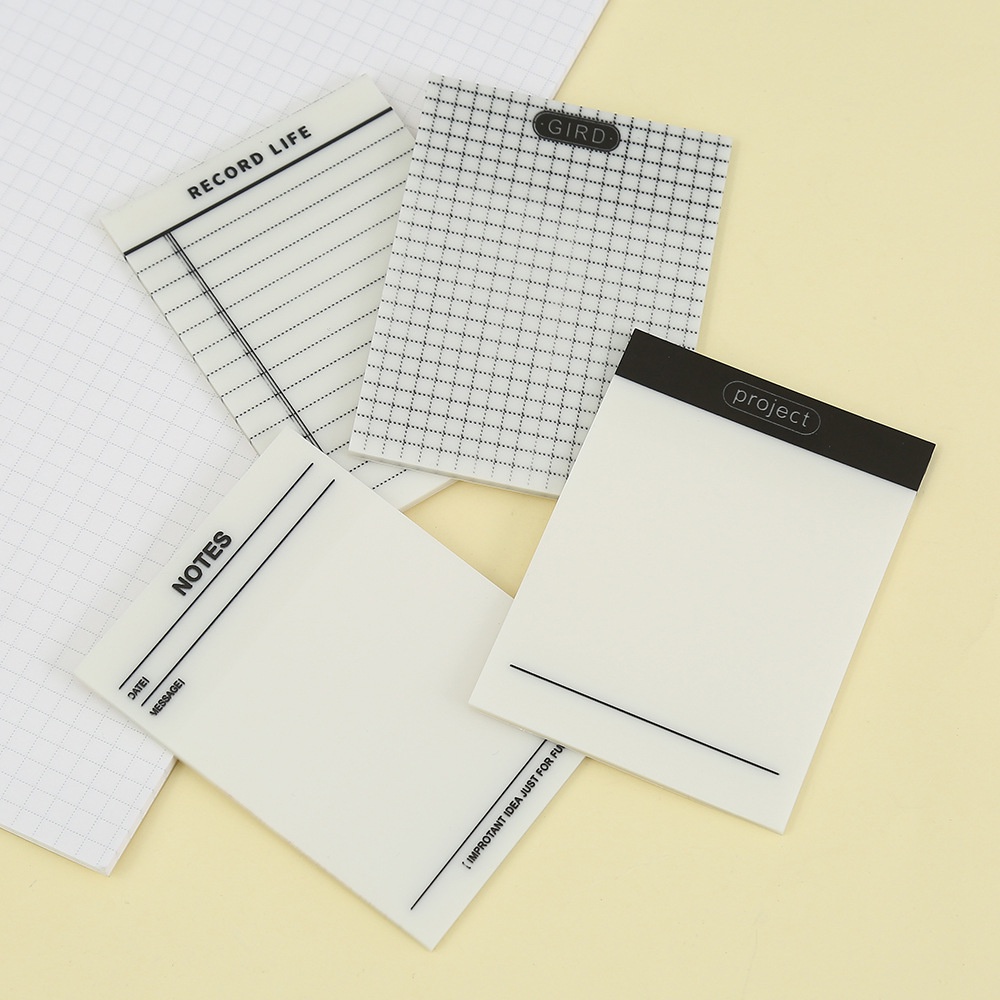 Sticky Note Paper Lattice แนวนอน Line Sticky Note ins สไตล์ Sticky Note ...