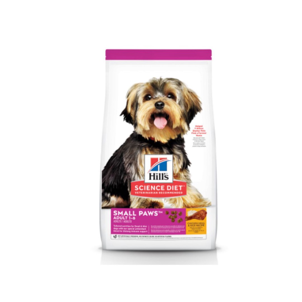 EXP10/2025 Hill's Science Diet Adult Small Paws สุนัขพันธุ์เล็ก ขนาด 1. ...