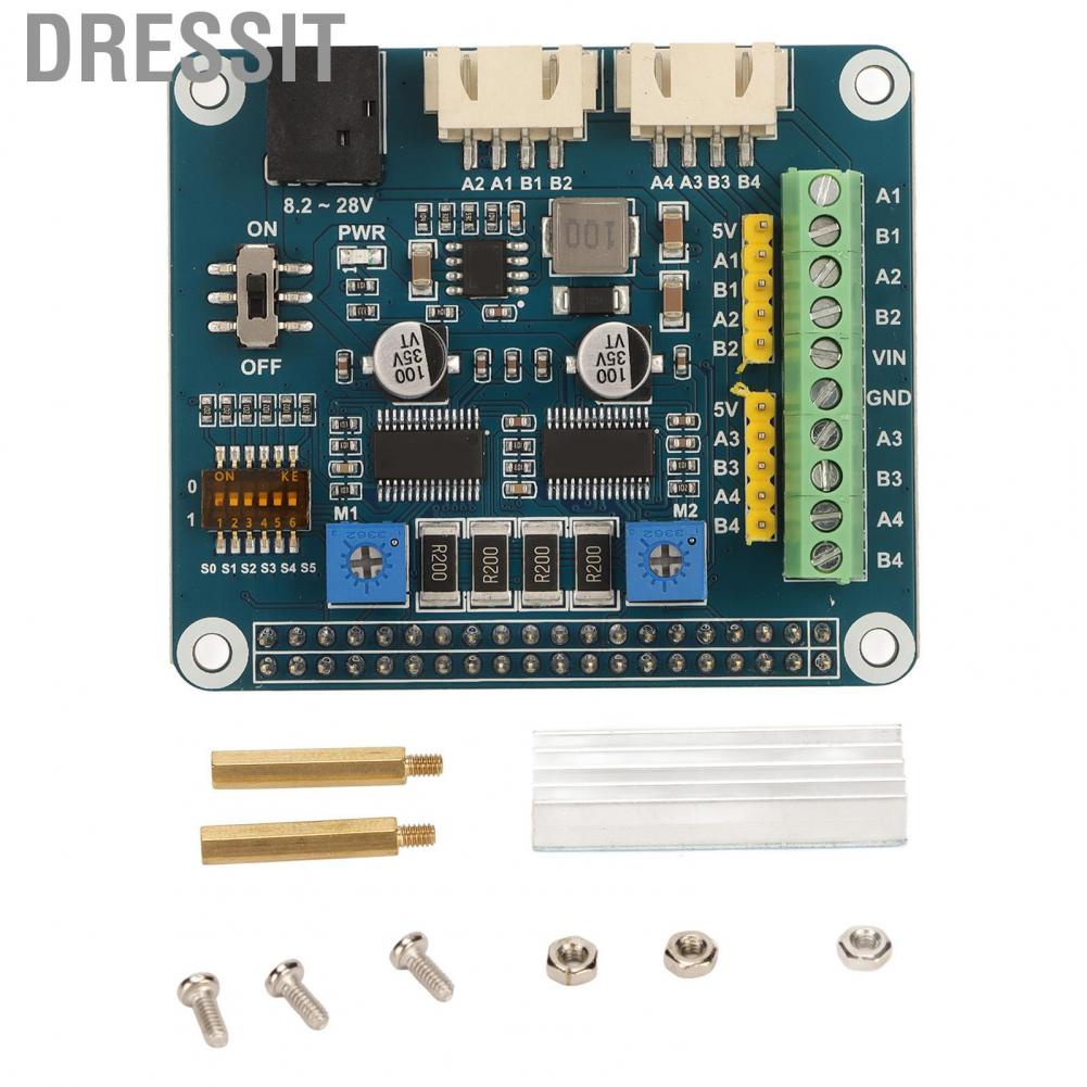 Dressit Stepper HAT Drives 2 Stepper Motors Up To 1/32 Microstepping Kit | Shopee Thailand