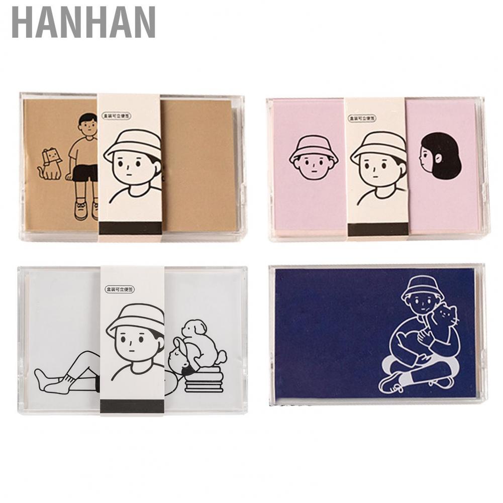 Hanhan Small Note Paper Cute Easy To Write Memo Paper 100 Sheets for ...