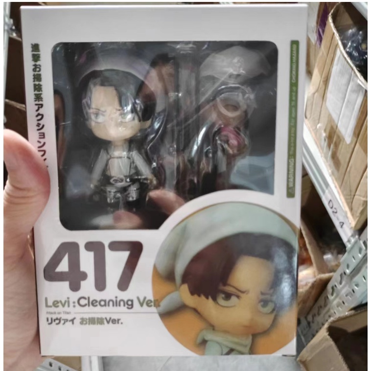 โมเดลฟิกเกอร์ Figma Attack on Titan Nendoroid 213 Levi Ackerman 207 ...