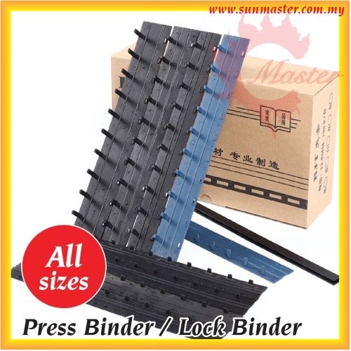 กด Binder Binding Strip ล็อค Binder ล็อค Binding Strip หวีคลิปสีดํากด ...