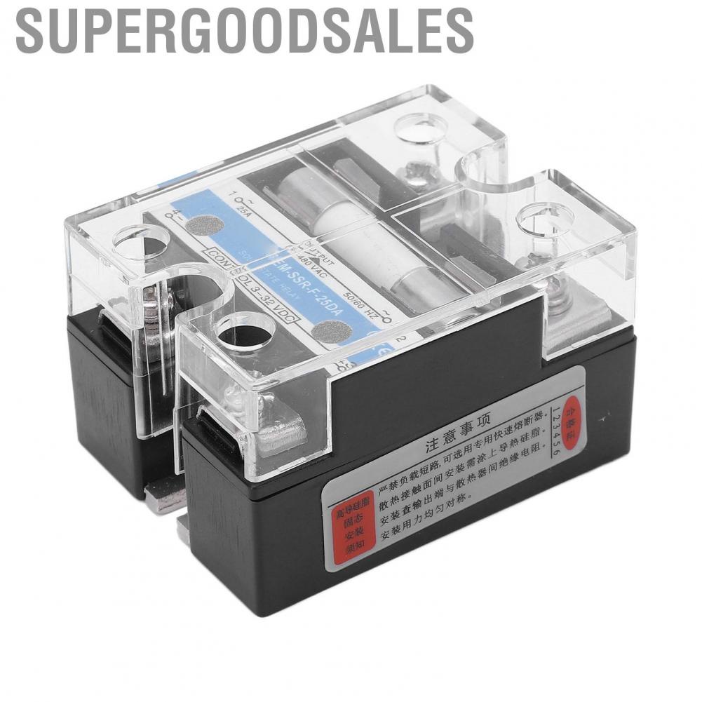 Supergoodsales Ssr Overcurrent Protection High Sensitivity Single Phase Solid State Relay For