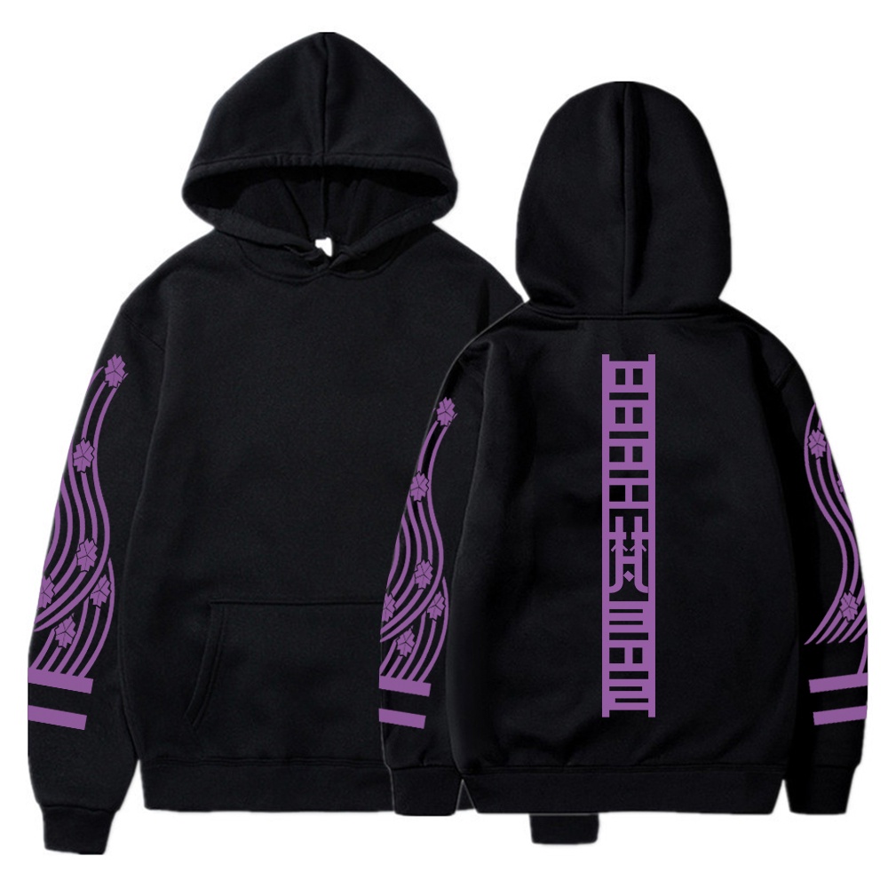 เสื้อกันหนาว มีฮู้ด ลายการ์ตูนอนิเมะ Tokyo Revengers Tanjiku Black ...