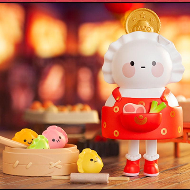 【original】POP MART crybaby Molly Dimoo The Year of Tiger กล่องสุ่ม ...