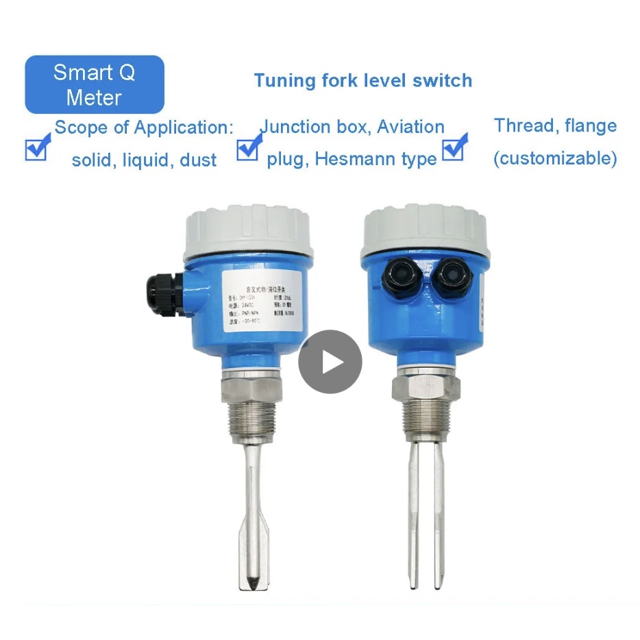 Tuning fork liquid level vibration bar level explosion-proof anti ...