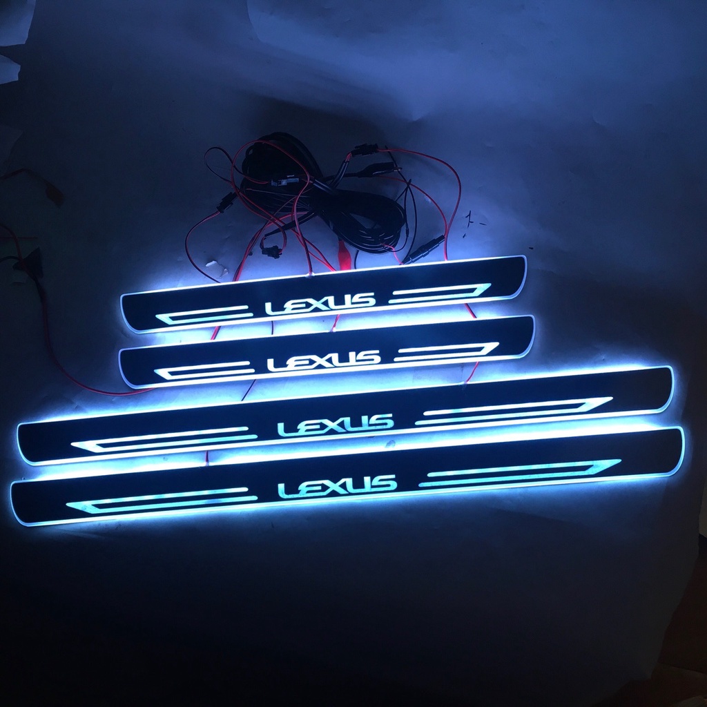 แผ่นกันรอยประตู led สําหรับ Lexus LS460 LS600 LS500 LC500 | Shopee Thailand