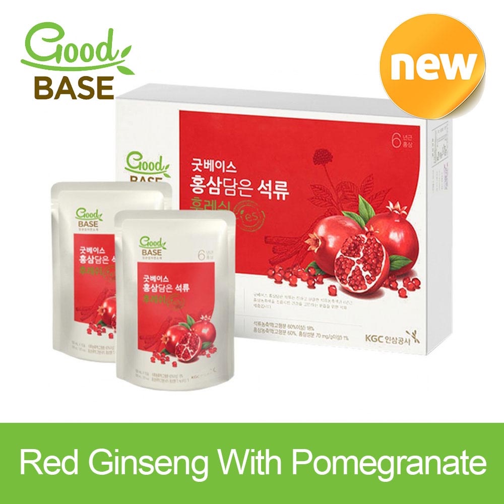 CHEONG KWAN JANG Korea Good Base Red Ginseng Pomegranate 50ml 30Pack ...