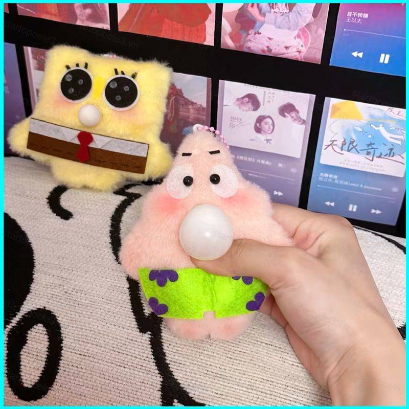 Star3 ของเล่นตุ๊กตา SpongeBob SquarePants Patrick Star Spit Bubbles ...