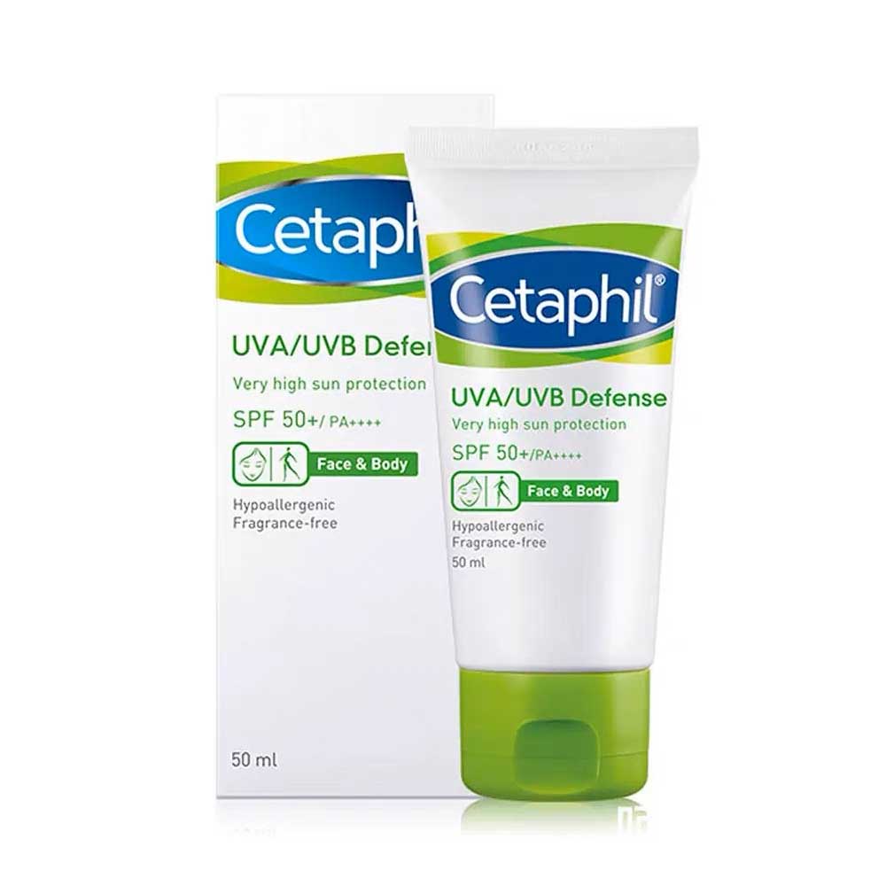 Cetaphil UVA/UVB Defense SPF50+ Very High Sun Protection (50ML ...