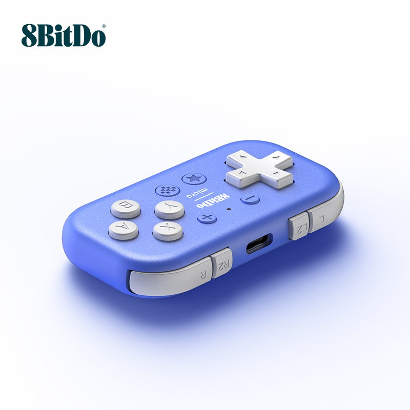 8bitdo Micro Bluetooth Gamepad Pocket Mini คอนโทรลเลอร์เกมไร้สายสําหรับ NS Android Raspberry Pi ...