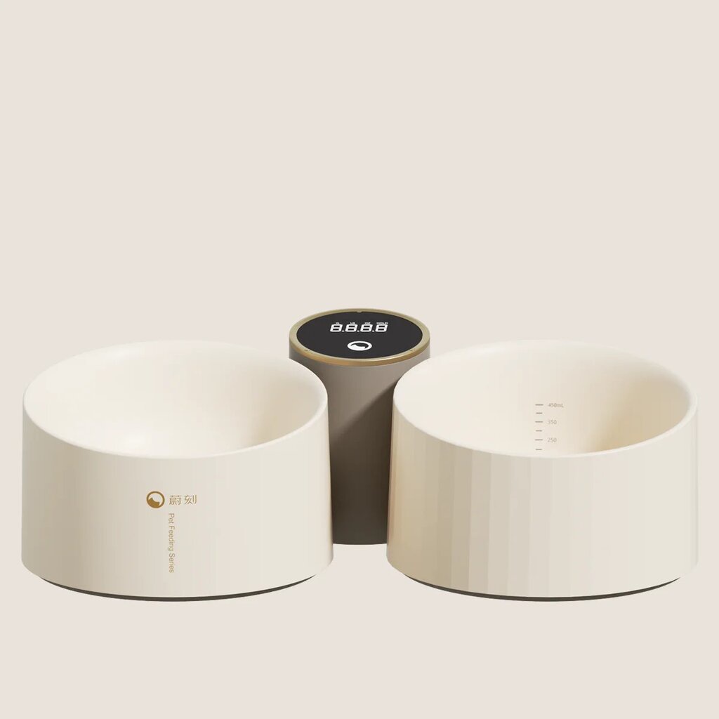 ถาดอาหารคู่ พร้อมเครื่องชั่ง VOOCOO Duo Bowl with Scale | Shopee Thailand