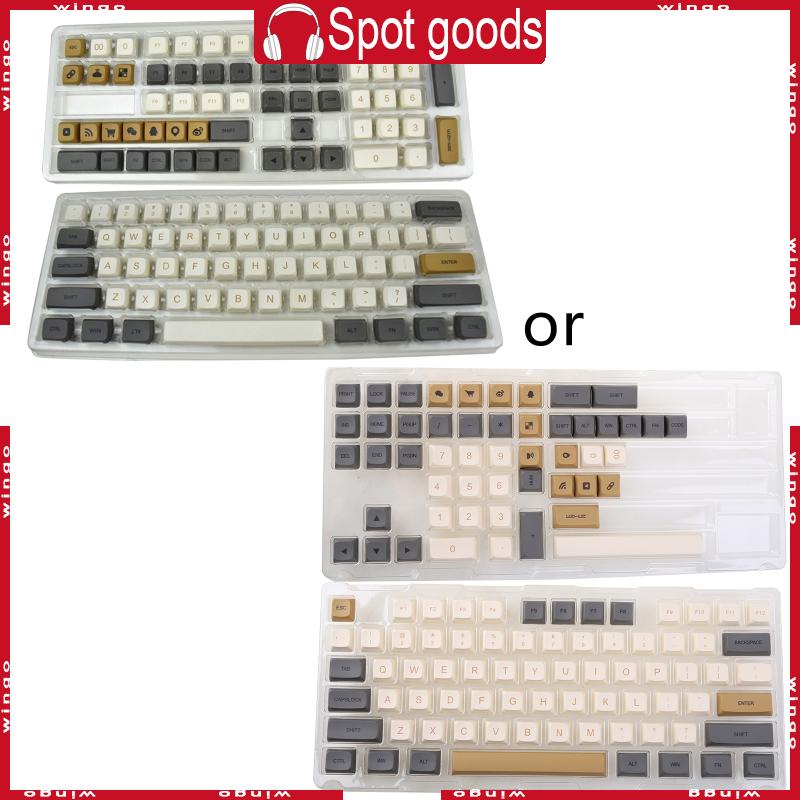 Win ปุ่มกดคีย์บอร์ด PBT 125 คีย์ XDA | Shopee Thailand