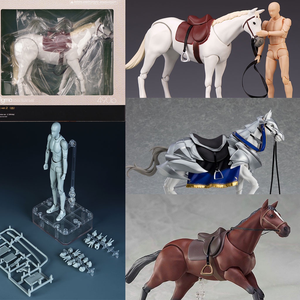 FIGMA Sh โมเดลฟิกเกอร์ รูปม้า Figuarts Body Kun Chan เหมาะกับของขวัญ ...