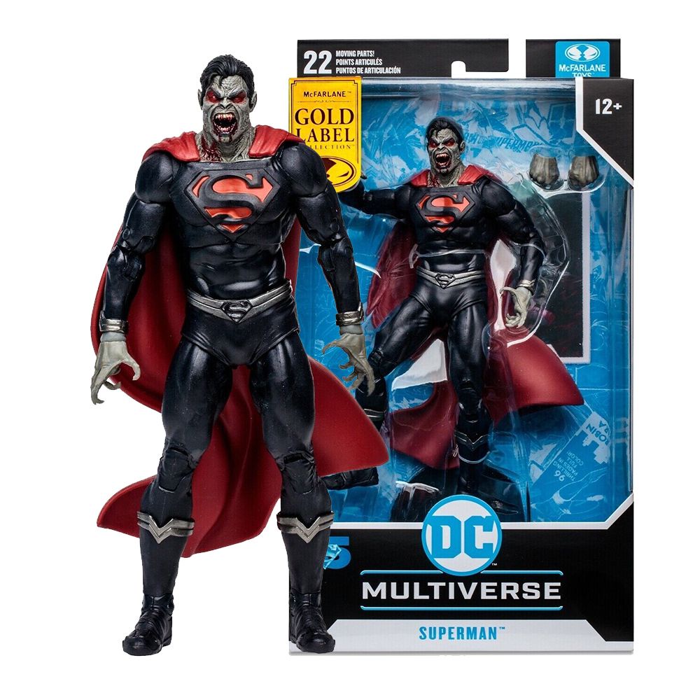 [พร้อมส่ง] ตุ๊กตา McFarland Vampire Zombie Superman DC ขยับได้ 23 ซม. ...