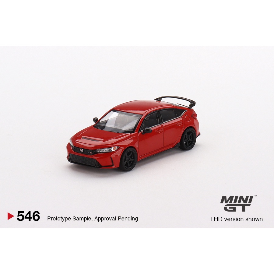 MINI GT No.546 Honda Civic Type R Rallye Red 2023 W/ Advan GT Wheel ...