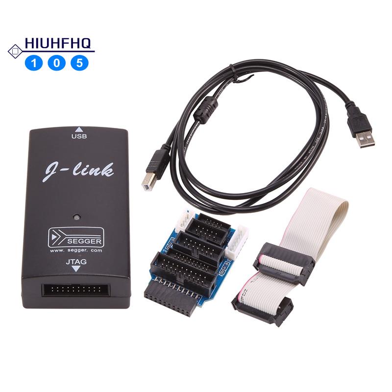 อะแดปเตอร์แปลง Emulator V8 Arm Cortex-M4 M0 JTAG V9 Debugger พร้อมสายเคเบิ้ล สําหรับ J-Link ...