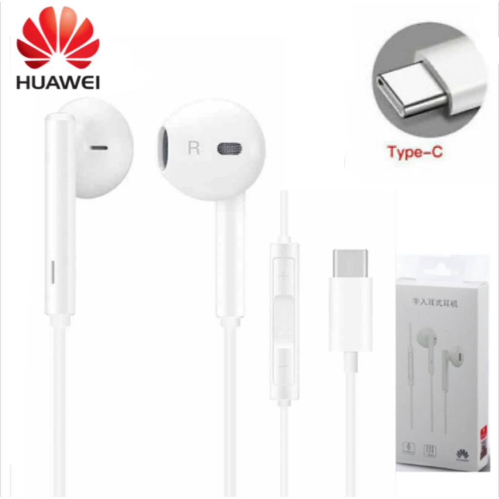 Huawei CM33 หูฟัง Type C ของแท้ (รุ่น USB-C) | เออร์บัดไดร์เวอร์ 14 มม. ...