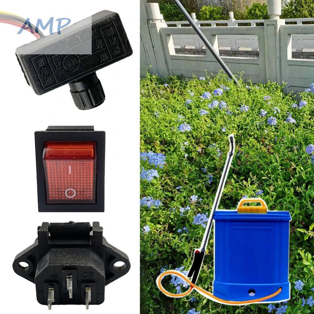 ⚡NEW 8⚡Switch Replacement Speed Sprayer 12V Adjustment Charging Socket ...