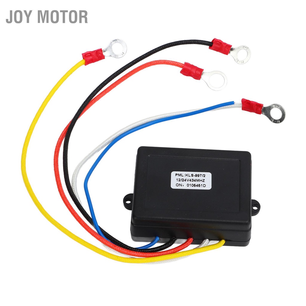 JOY Motor 12V 24V ไร้สาย Winch รีโมทคอนโทรล สวิตช์ ตัวรับ ชุด Universal ...