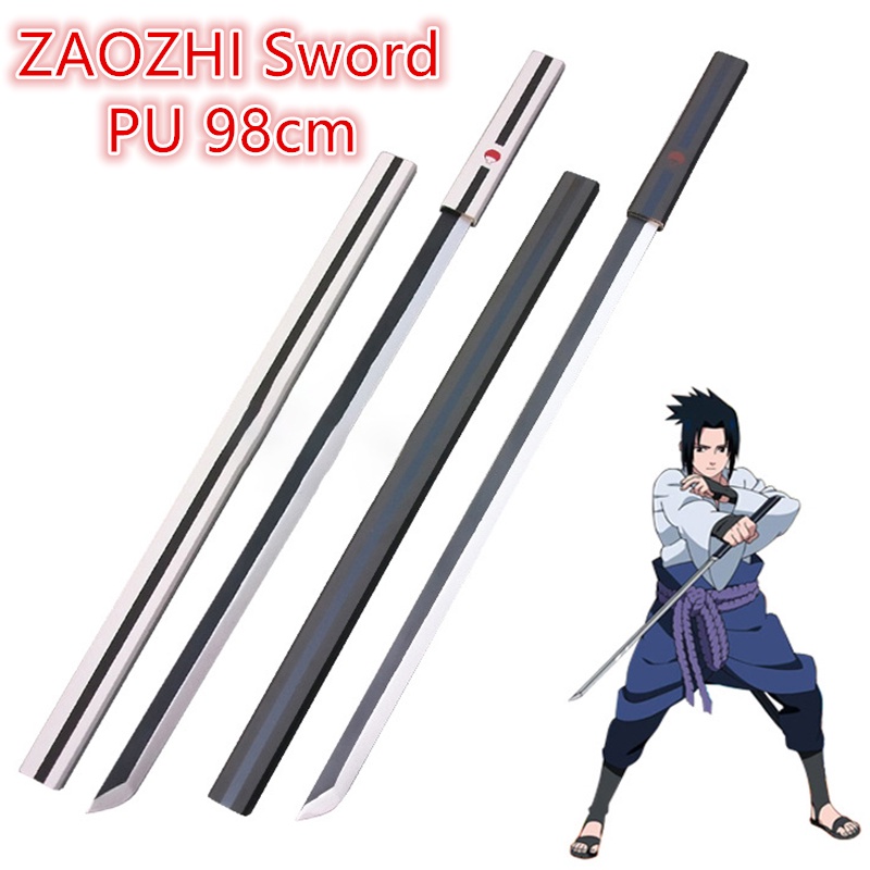 NARUTO Sasuke Sword ZAOZHI Sword Cosplay Uchiha Family Crest Snake ...