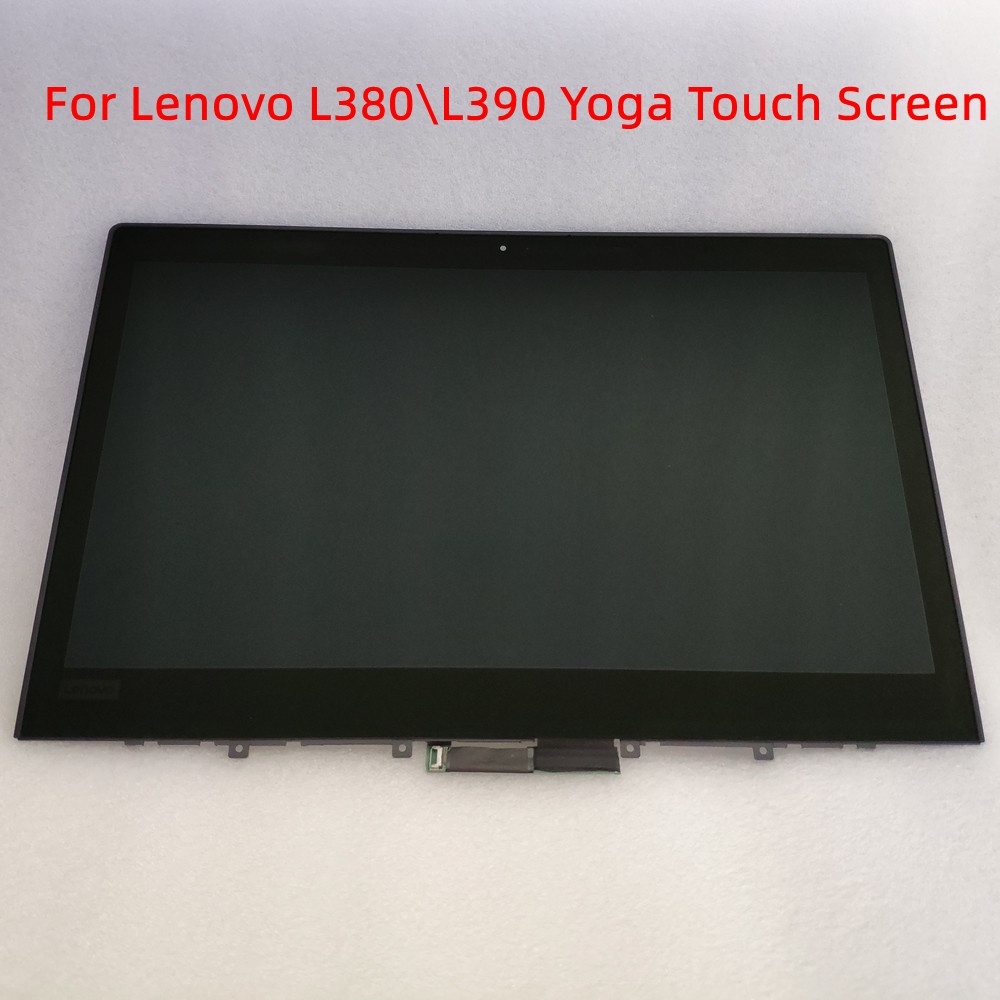 อะไหล่หน้าจอสัมผัส LCD L380 L390 แบบเปลี่ยน สําหรับแล็ปท็อป Lenovo L380 ...