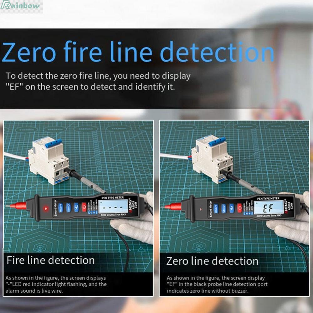 ปากกามัลติมิเตอร์ดิจิทัล A3003 ใช้งานง่าย ไม่สัมผัส ACDC ตรวจจับแรงดัน ...