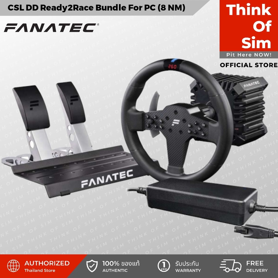 Fanatec CSL DD Ready2Race Bundle For PC (8 NM) | Shopee Thailand