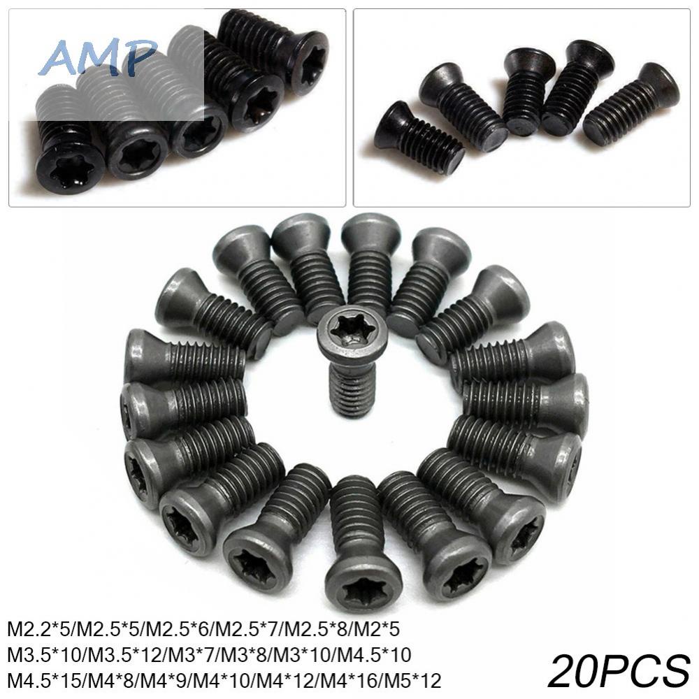⚡NEW 8⚡Torx Screws Screw Blades M2 M2.5 M3 M3.5 M4 M5 Metal Replace 20 Pcs CNC For | Shopee Thailand