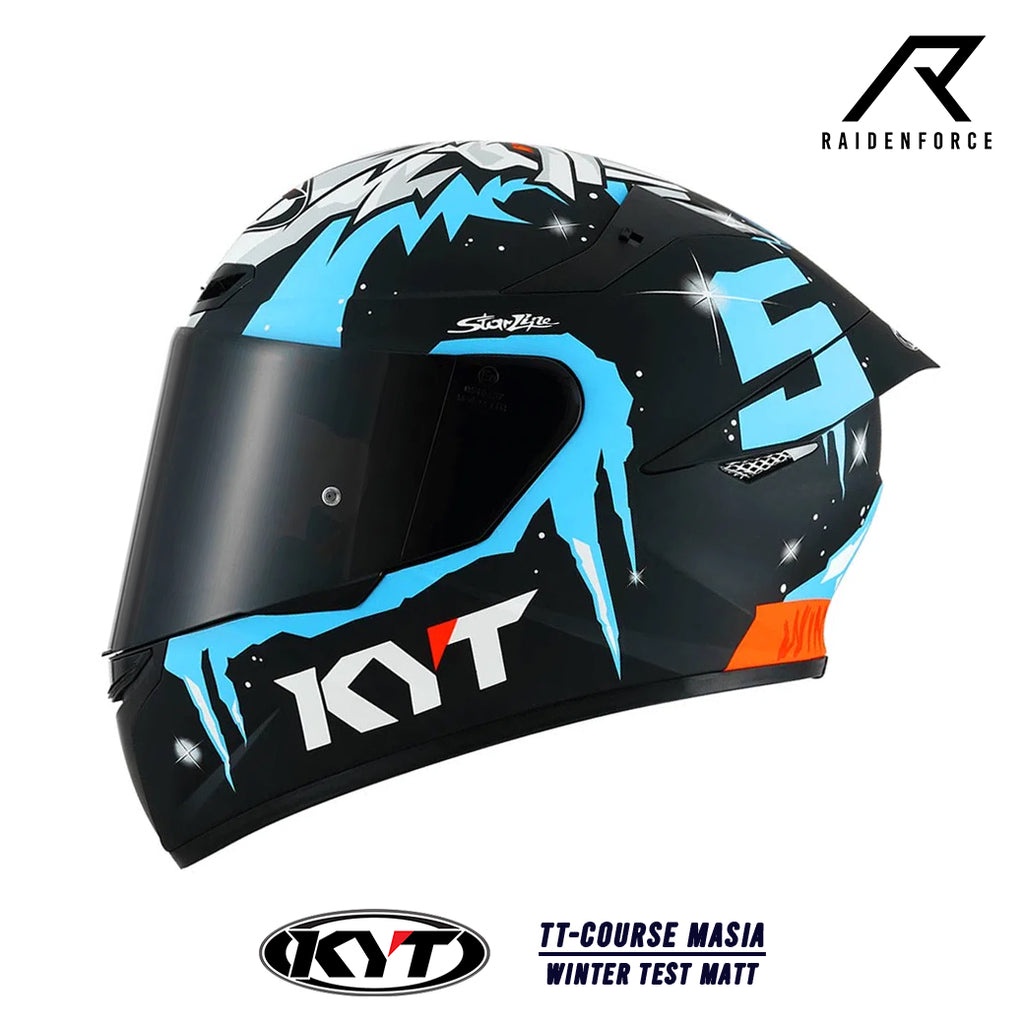 หมวกกันน็อค KYT TT-Course Masia Winter test matt Replica | Shopee Thailand
