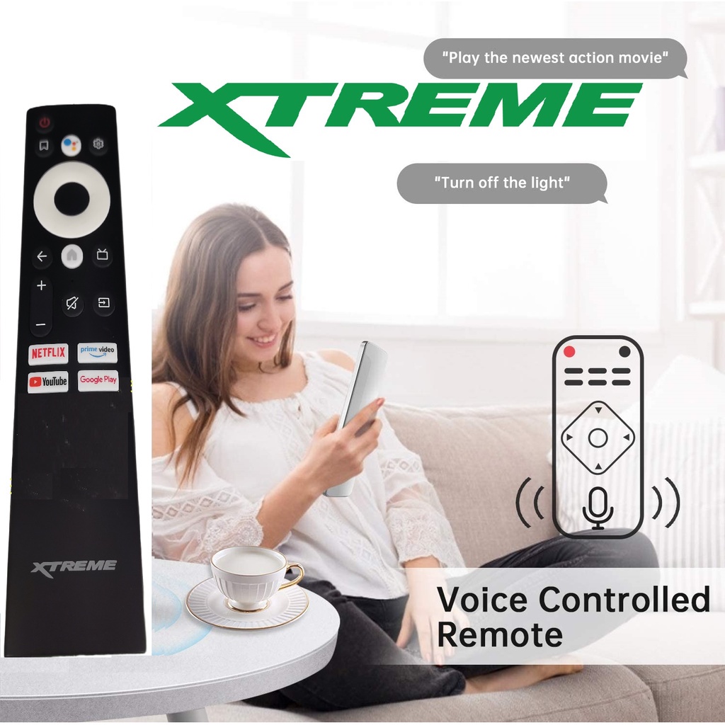 [ XTREME Remote / Skyworth Remote/ Coocaa Remote] รีโมทพร้อม VOICE ...
