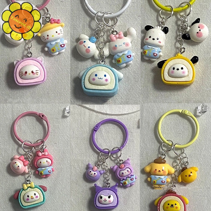 Yescont พวงกุญแจ จี้การ์ตูน Sanli Ou น่ารัก สร้างสรรค์ สําหรับกระเป๋า ...