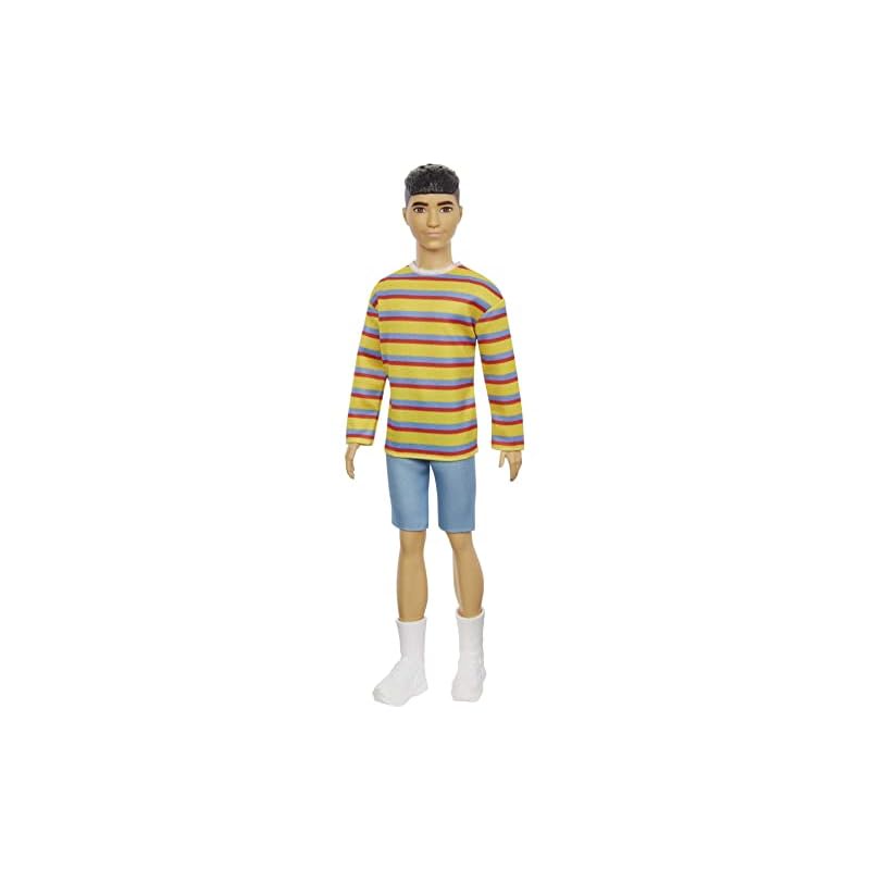 Barbie Ken Fashionista Long Border [Dress-up doll] [Includes special ...